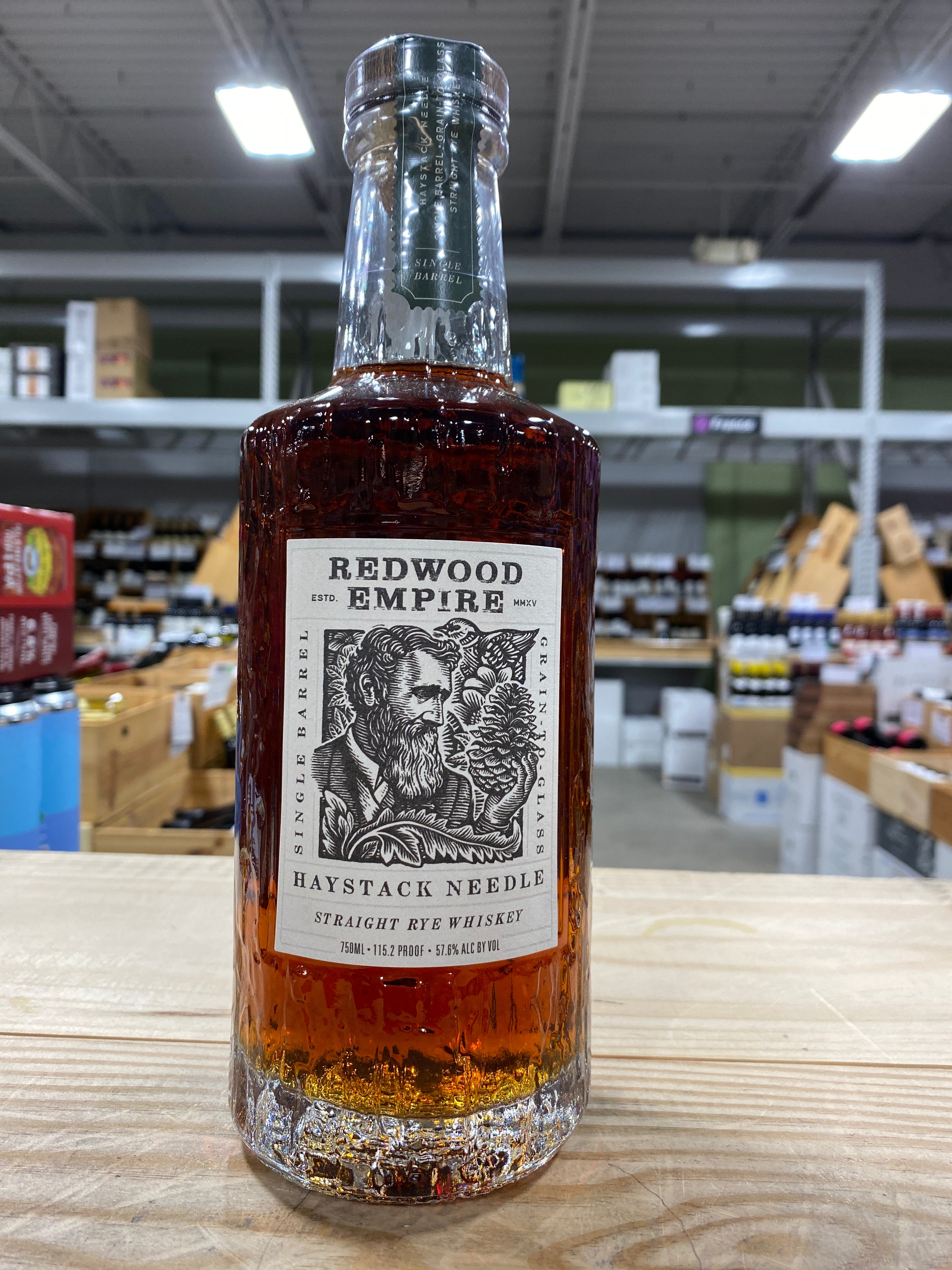 Redwood Empire Haystack Needle Rye Whiskey – Bin Ends... Great Wine ...