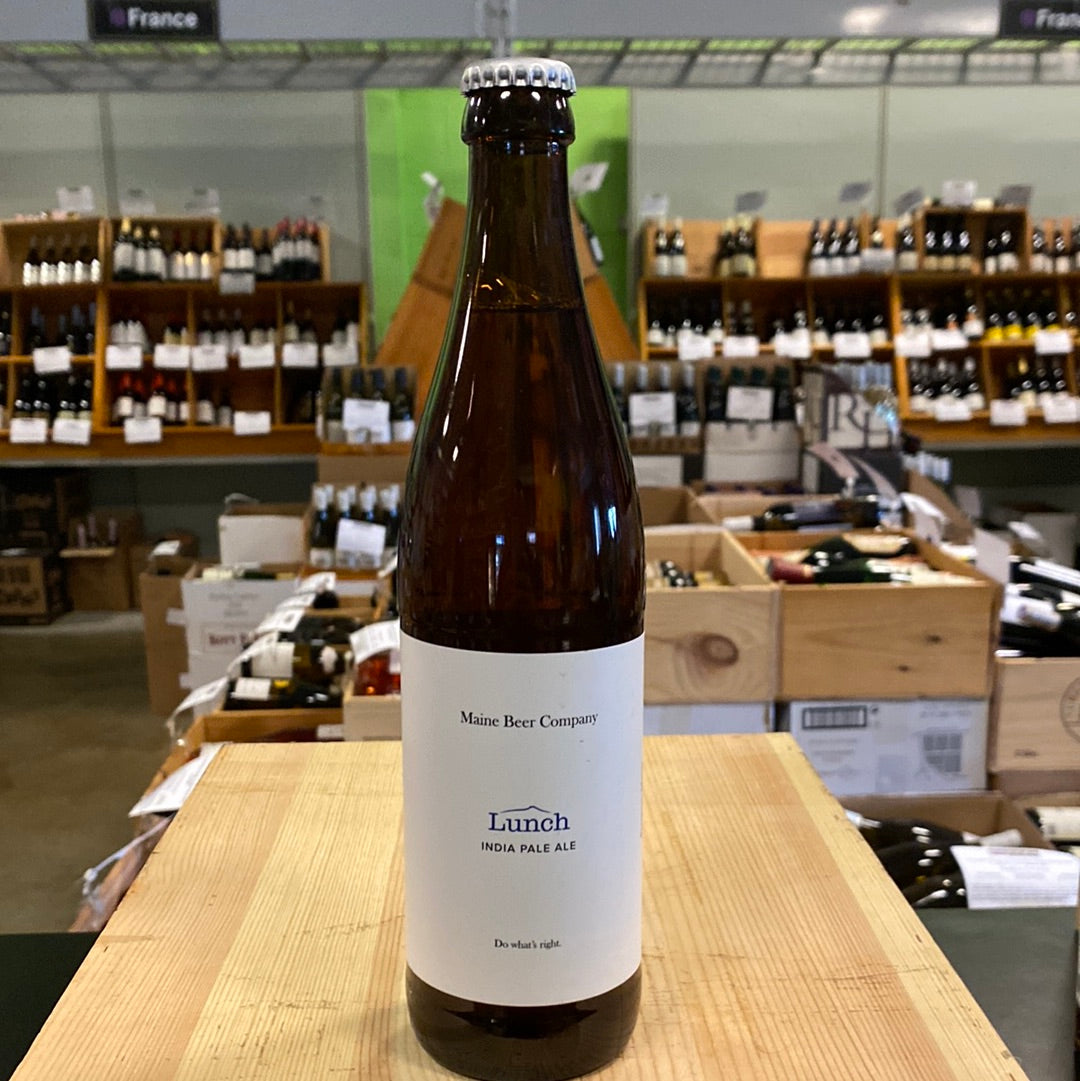 Maine Beer Company Lunch IPA 16.9oz – Bin Ends... Great Wine~Serious ...