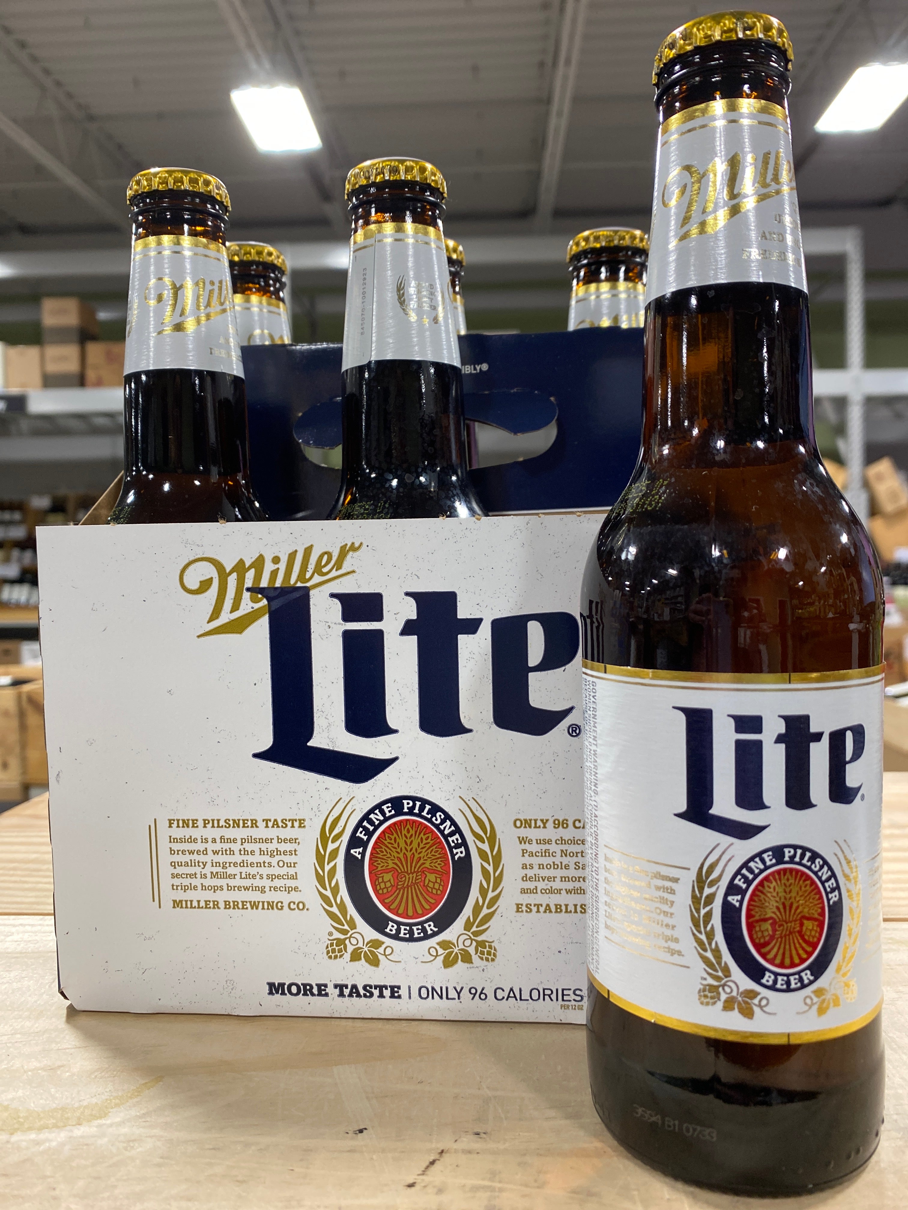 Miller Lite 6pk Bottles – Bin Ends... Great Wine~Serious Savings