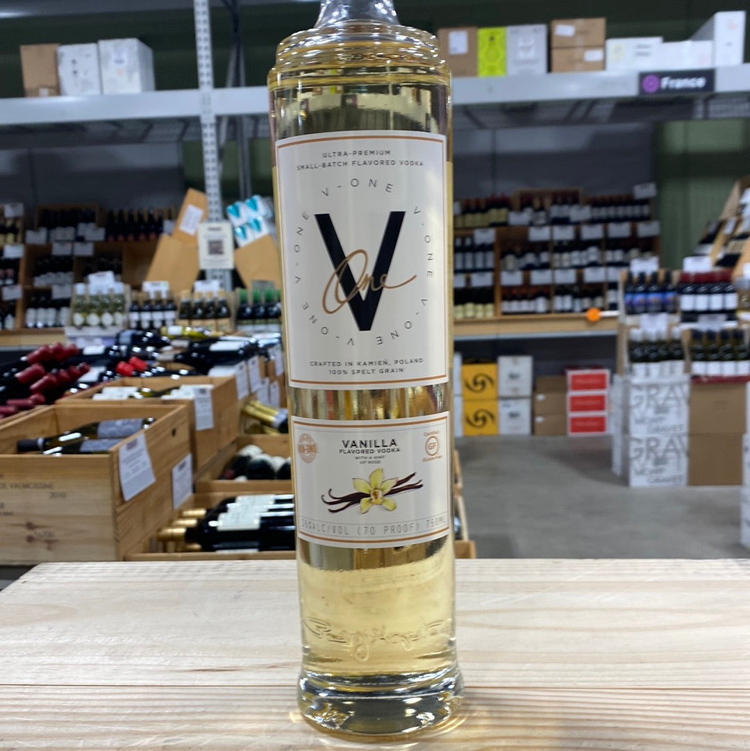V-One Vanilla Vodka - Poland – Bin Ends... Great Wine~Serious Savings