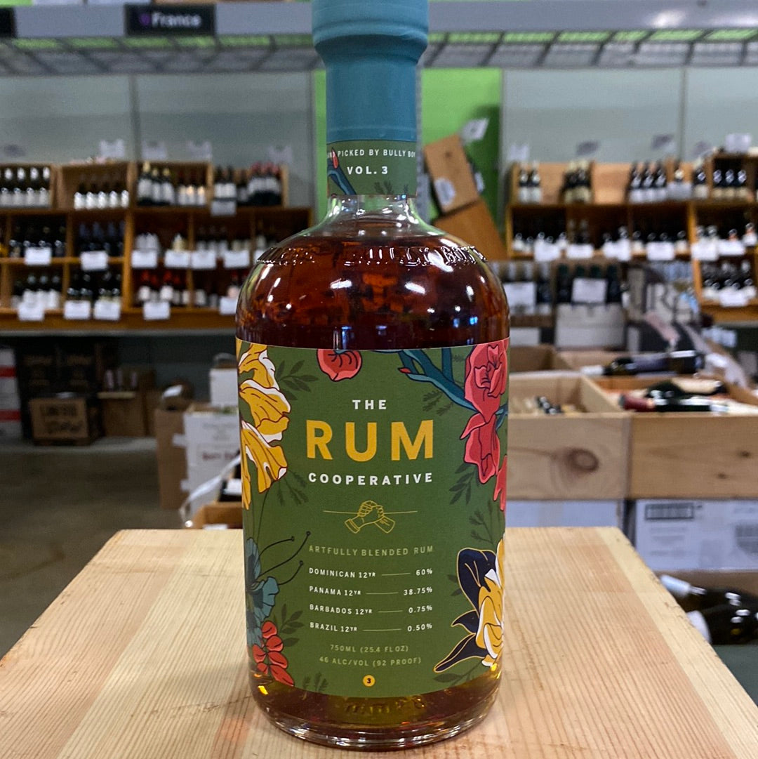 Bully Boy Co-Op Rum Volume 3 – Bin Ends... Great Wine~Serious Savings