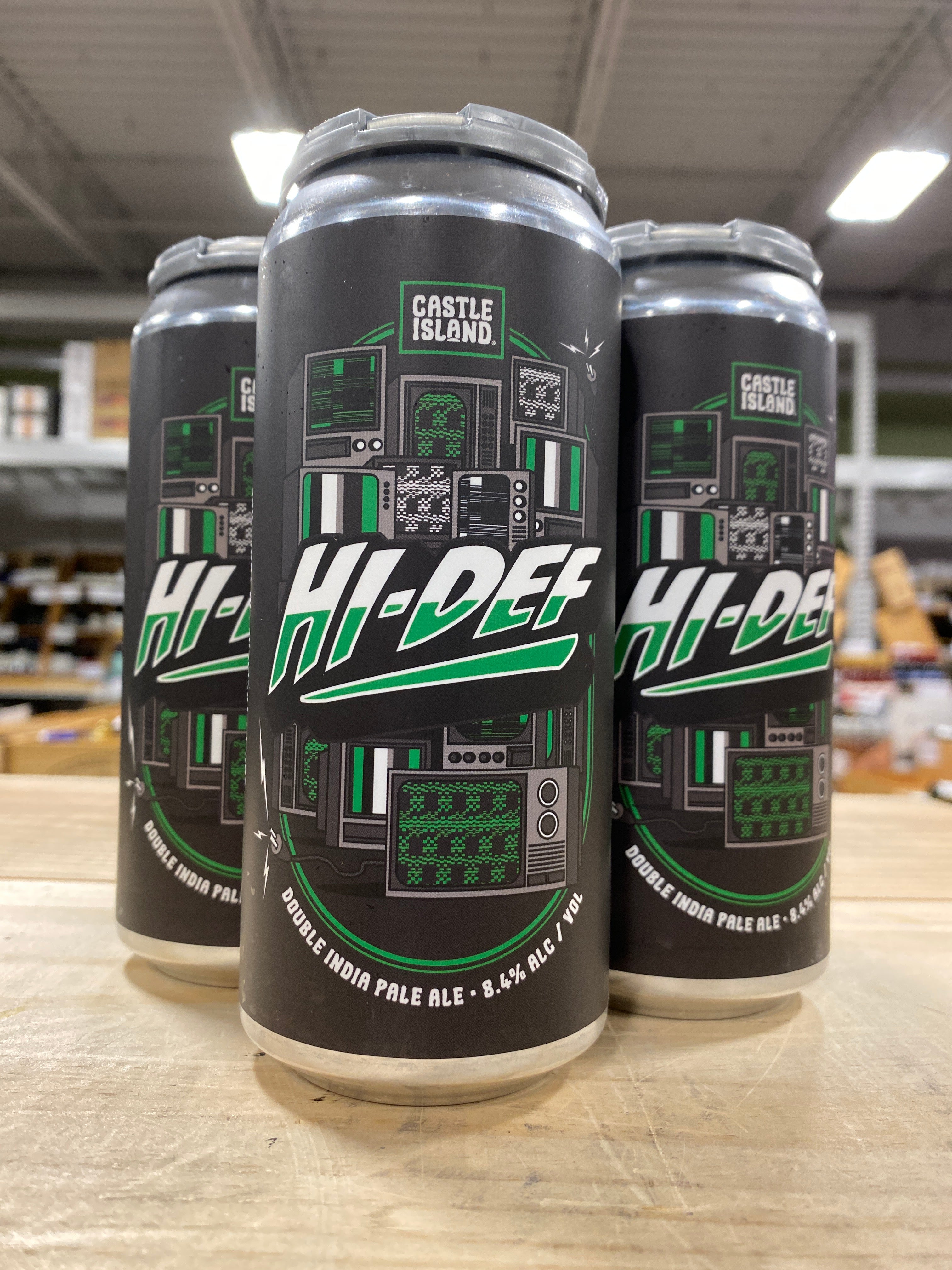 Castle Island Hi-Def DIPA,4pk Cans – Bin Ends... Great Wine~Serious Savings