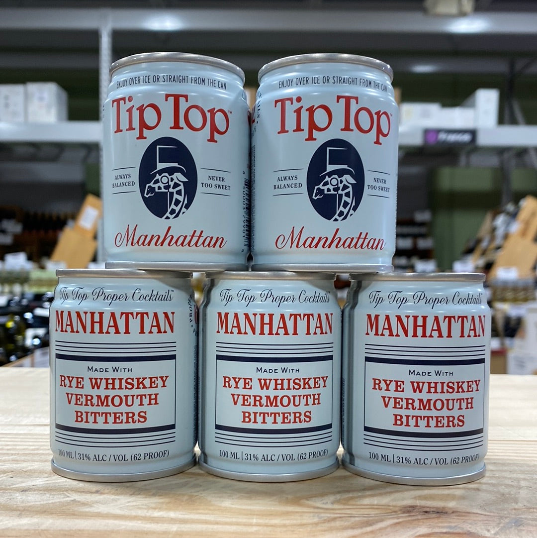 Tip Top Manhattan 100 ml Can – Bin Ends... Great Wine~Serious Savings