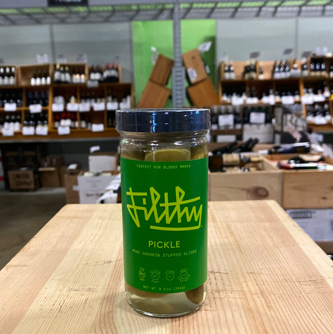 Filthy Pickles 8oz Jars – Bin Ends... Great Wine~Serious Savings