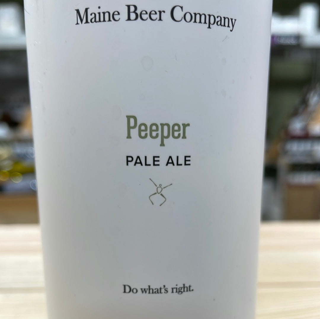 Maine Beer Company Peeper Ale 16.9oz – Bin Ends... Great Wine~Serious ...