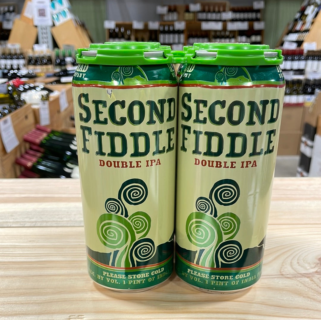 Fiddlehead Second Fiddle DIPA,4pk Cans – Bin Ends... Great Wine~Serious ...