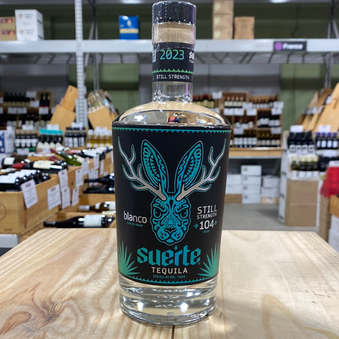 Suerte Still Strength Blanco Tequila 104 Proof – Bin Ends... Great Wine ...
