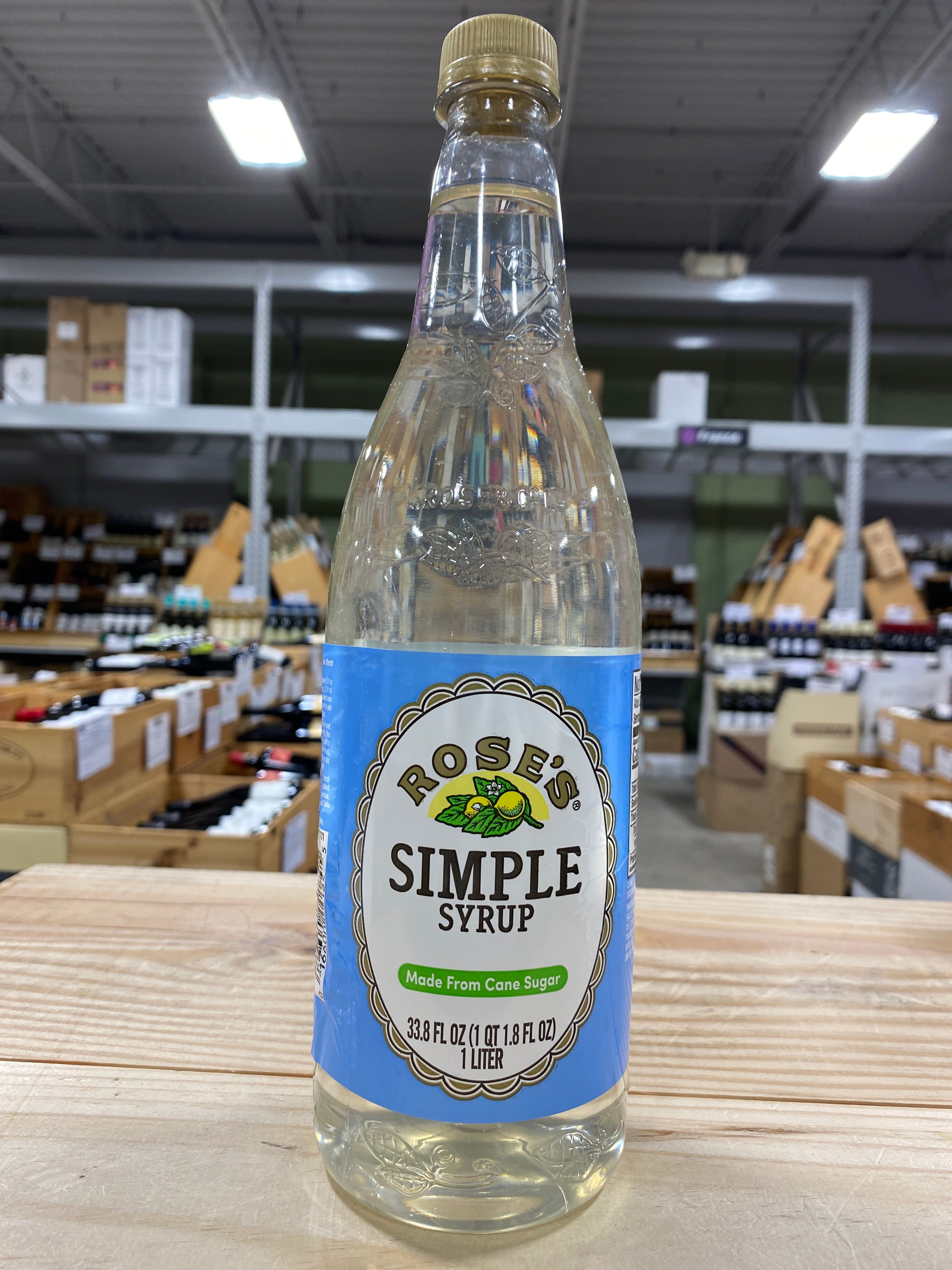 Rose's Simple Syrup 1 Liter – Bin Ends... Great Wine~Serious Savings
