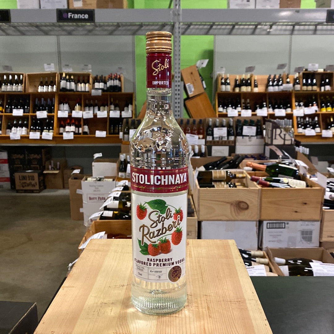 Stolichnaya Premium Razberi Vodka - Latvia – Bin Ends... Great Wine ...
