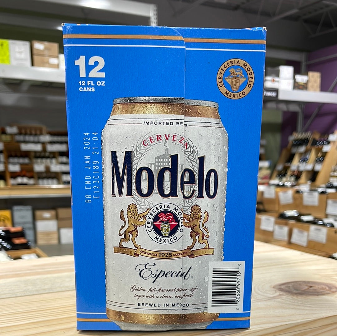 Modelo Especial 12oz/12pk CANS – Bin Ends... Great Wine~Serious Savings
