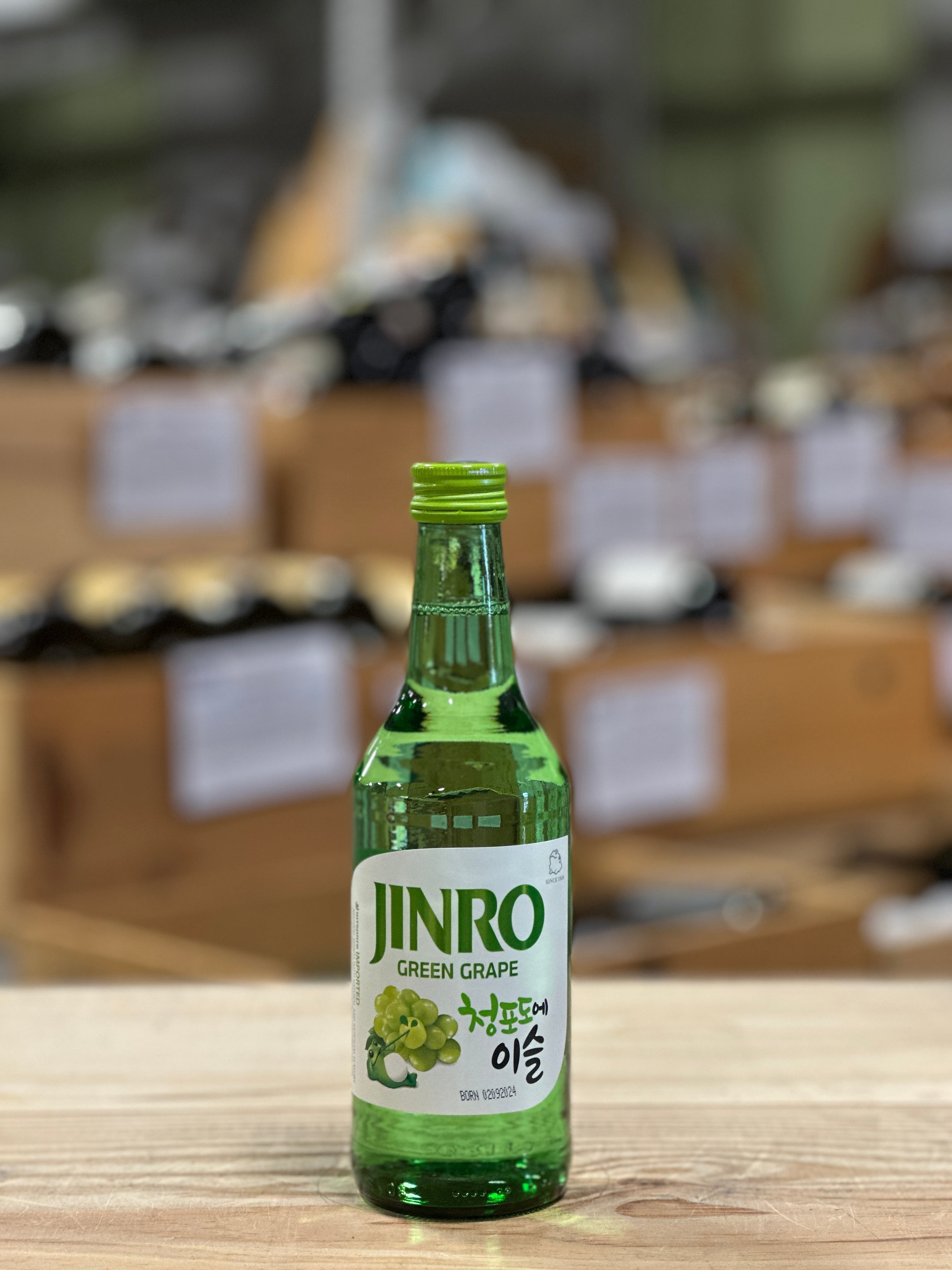 Jinro Green Grape Soju South Korea 375ml – Bin Ends... Great Wine ...