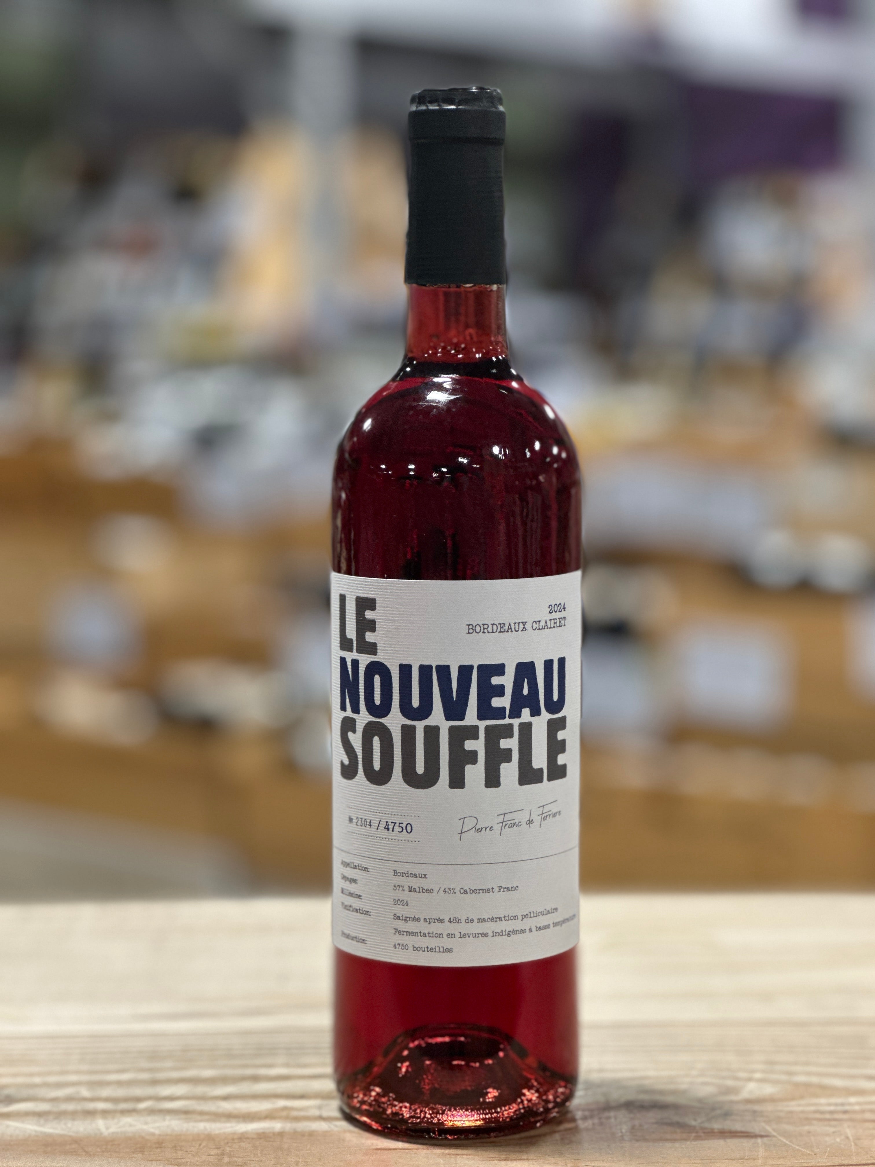 Chateau Carbonneau "Le Nouvelle Souffle" Bordeaux Clairet France – Bin ...