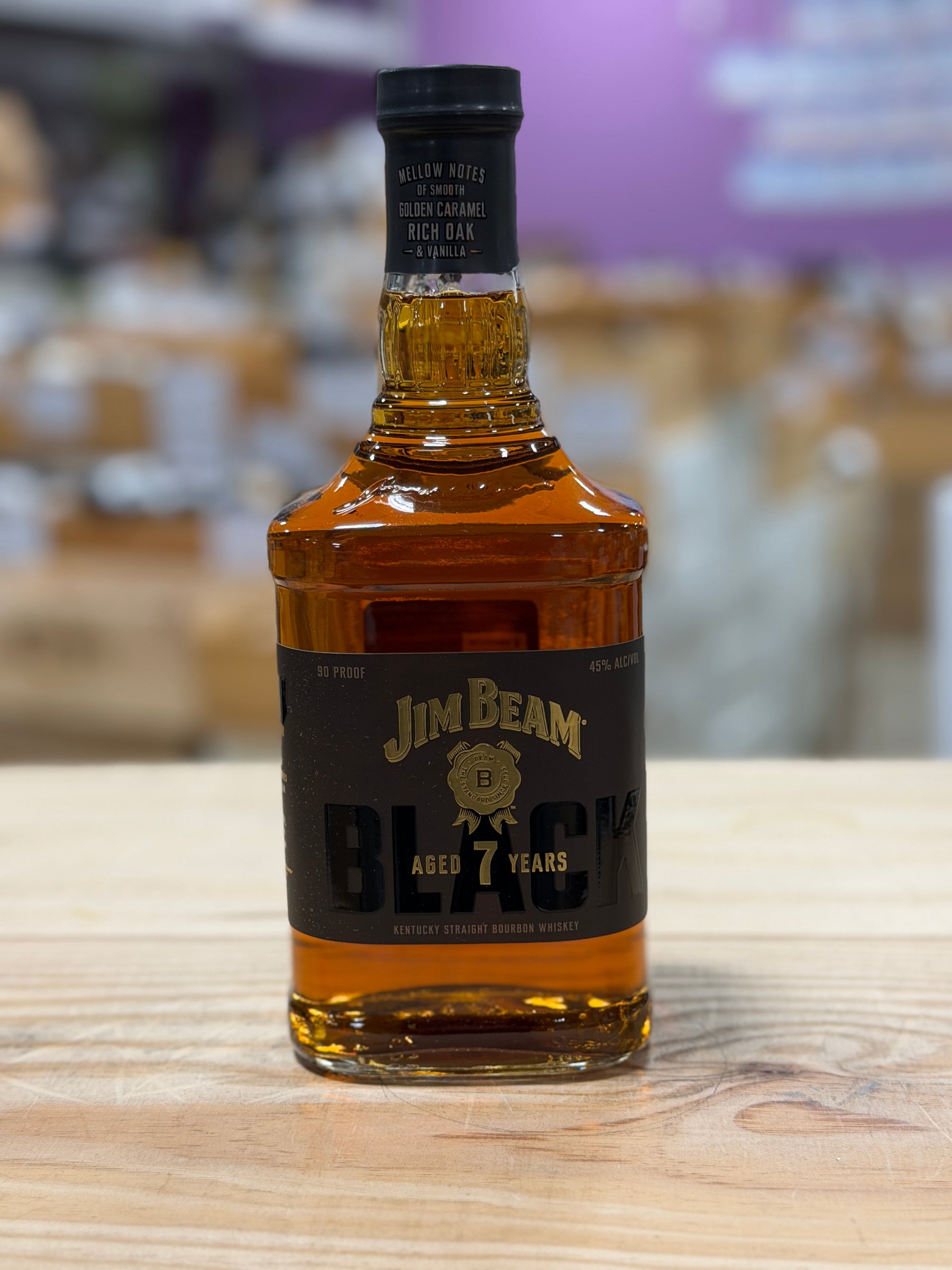 Jim Beam 7 Year Black Label Bourbon – Bin Ends... Great Wine~Serious ...