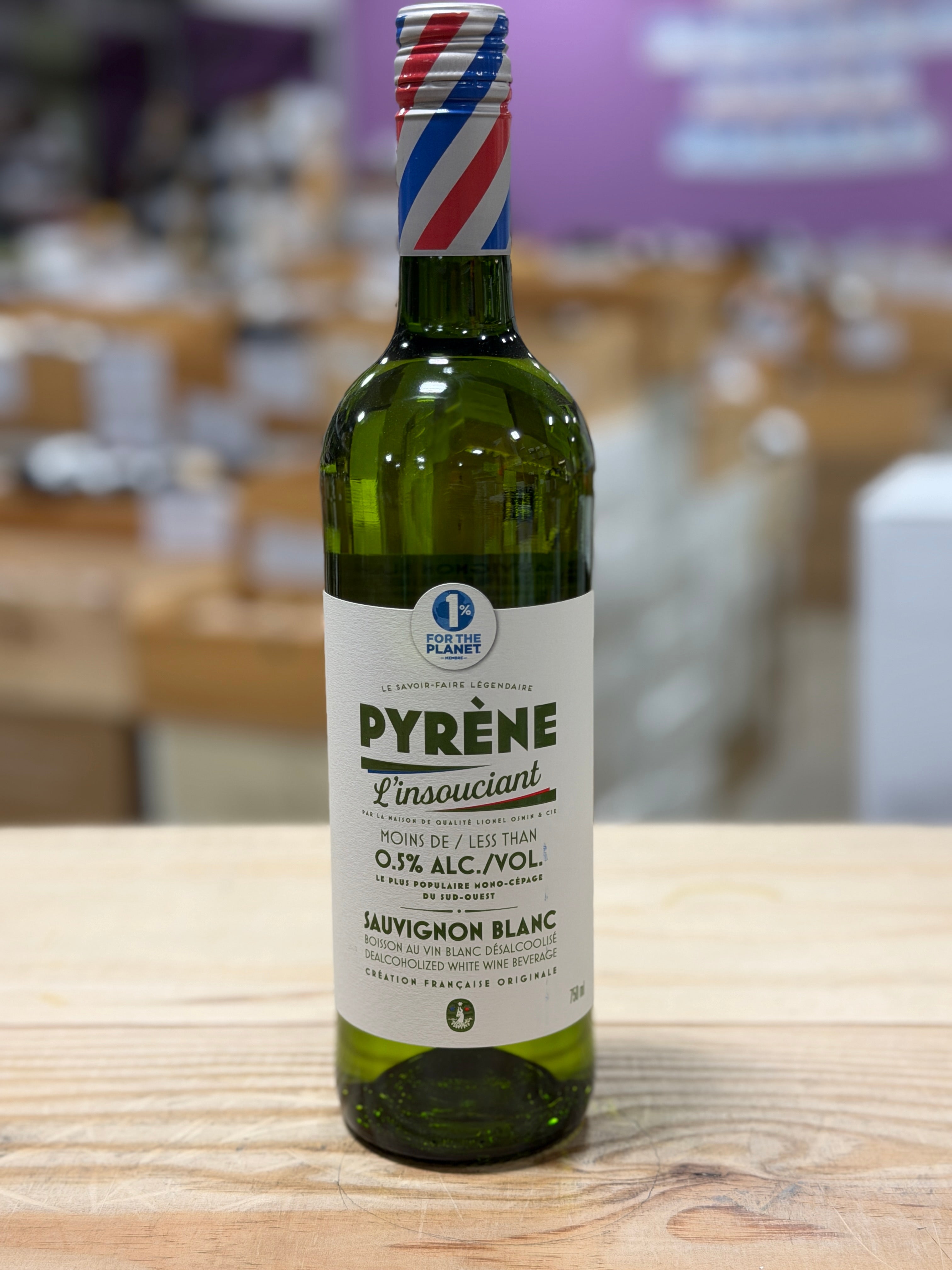 Pyrène Sauvignon Blanc L'Insourciant" Non-Alcoholic VdF, France – Bin ...