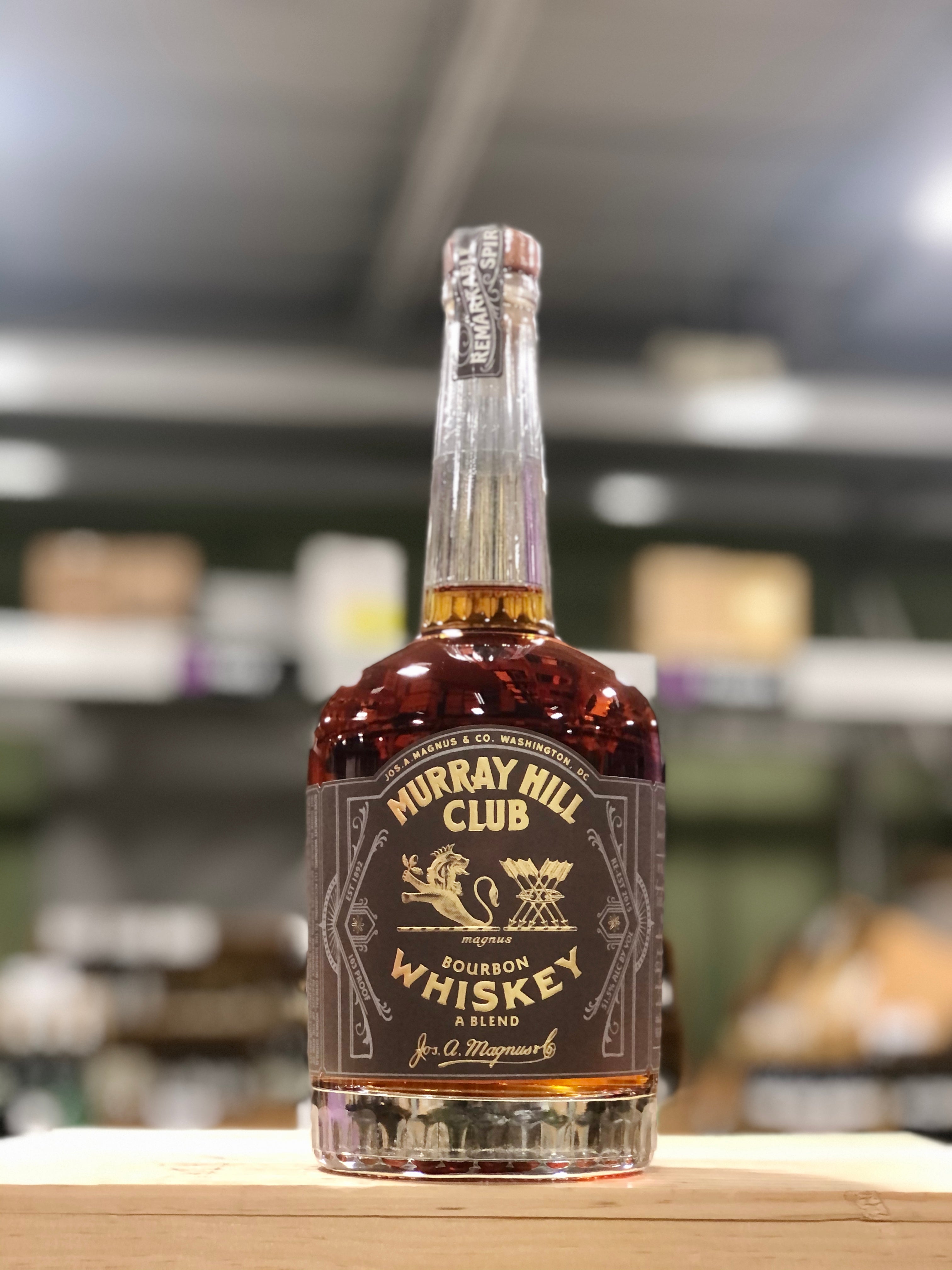 Murray Hill Club Bourbon Whiskey – Bin Ends... Great Wine~Serious Savings